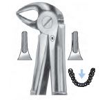EXTRACTION FORCEPS CHILD LOWER ROOTS 33 | Oraltec